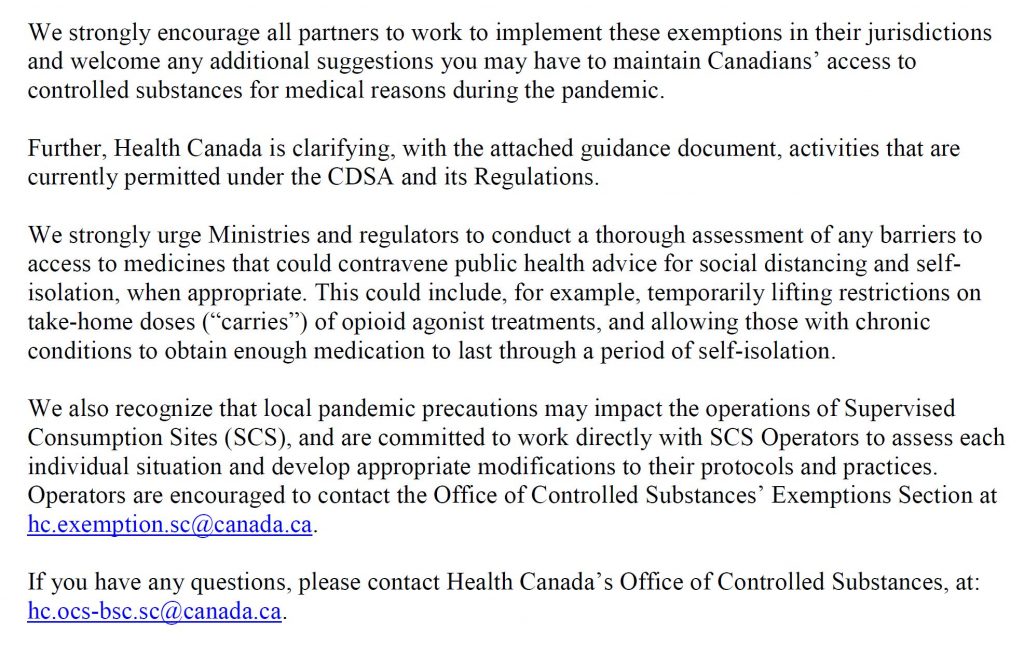 CDSA Exemption and Interpretive Guide for Controlled Substances ...